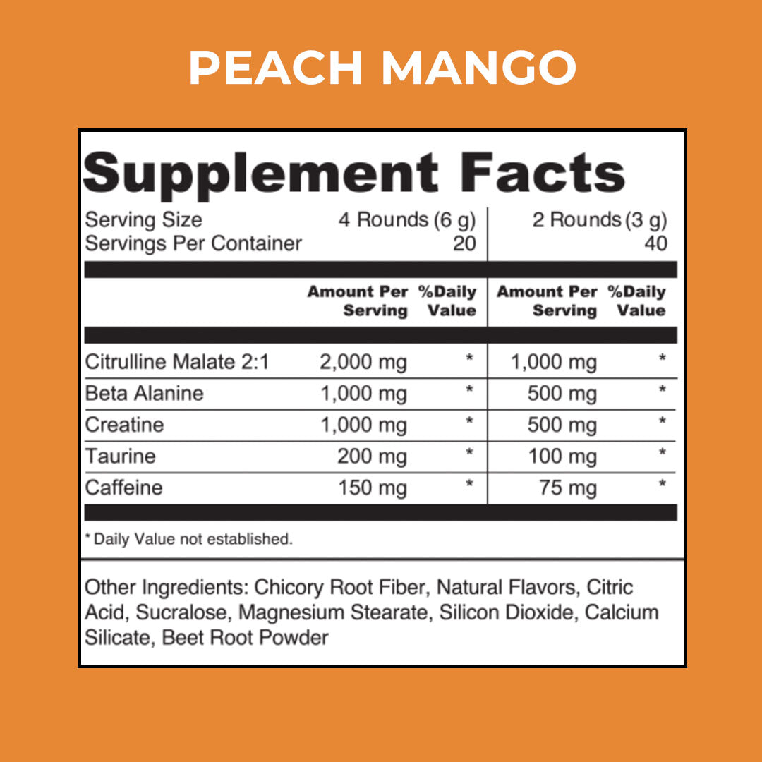 Pre-workout | 80 Rounds